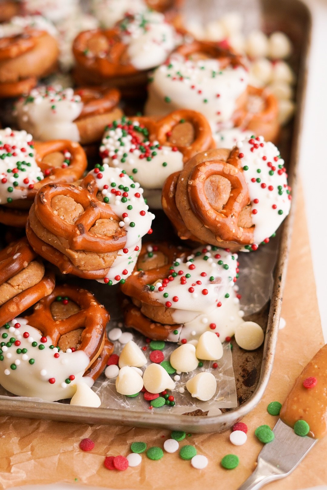 White Chocolate Peanut Butter Pretzel Bites Wellness By Kay