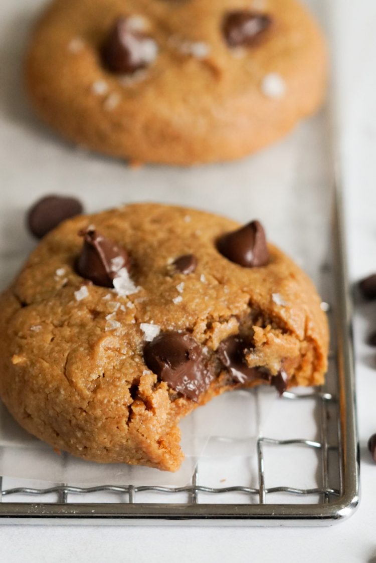 Healthy Chocolate Chip Cookies - Wellness by Kay