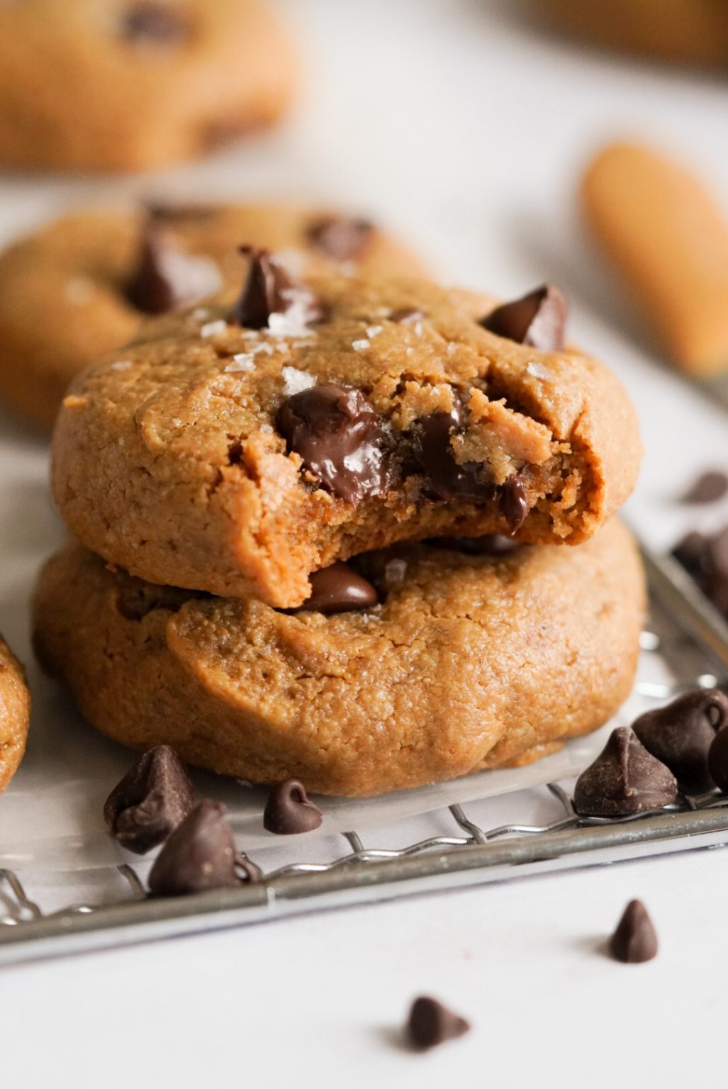 Healthy Chocolate Chip Cookies - Wellness by Kay