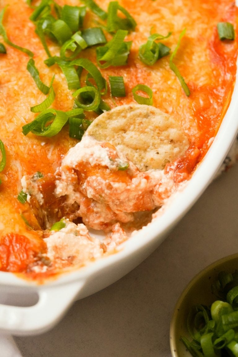 Baked Cream Cheese Salsa Dip - Wellness by Kay