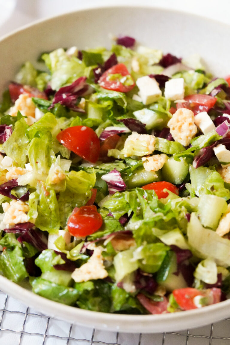 Mediterranean Chopped Salad - Wellness by Kay