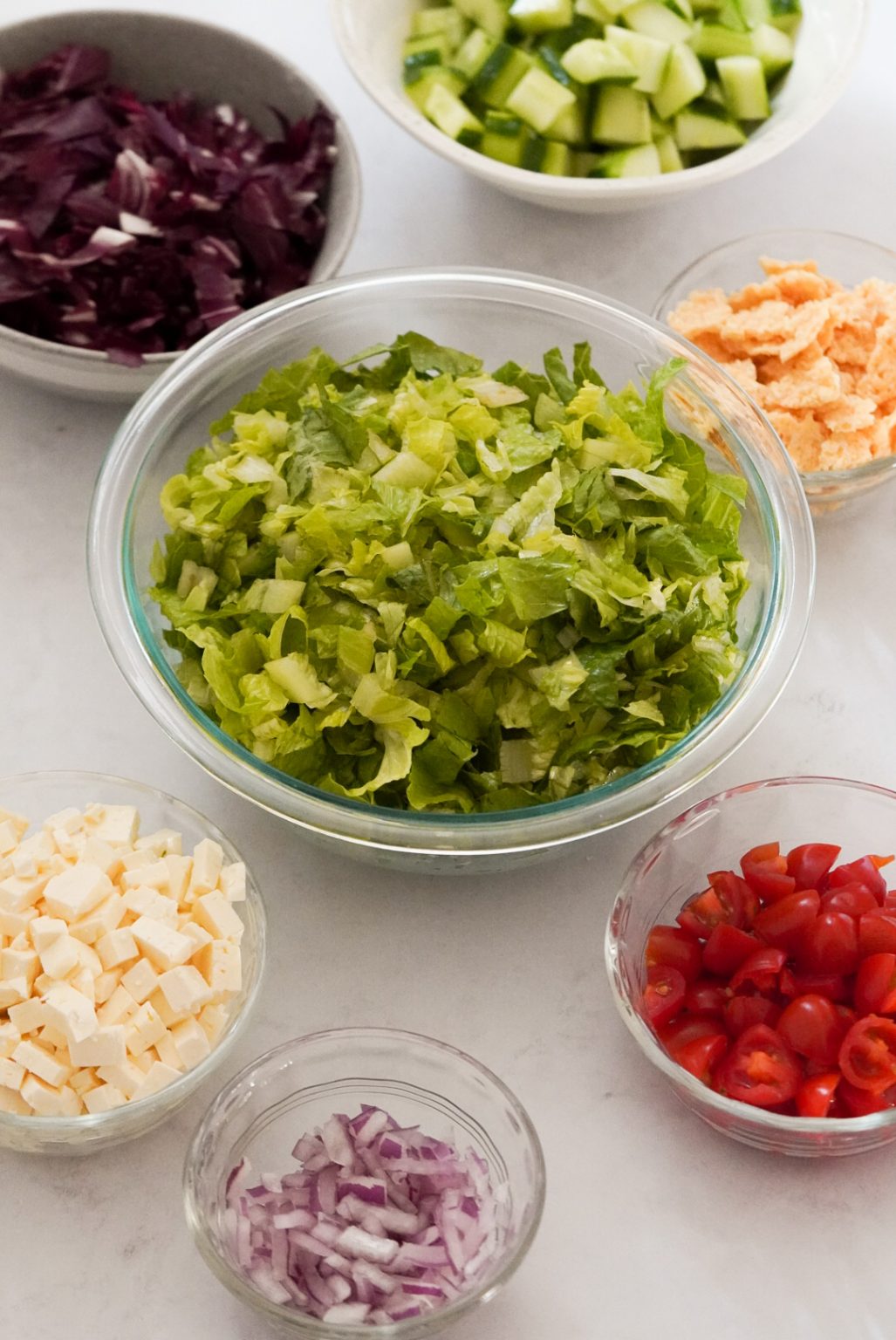 Mediterranean Chopped Salad - Wellness by Kay