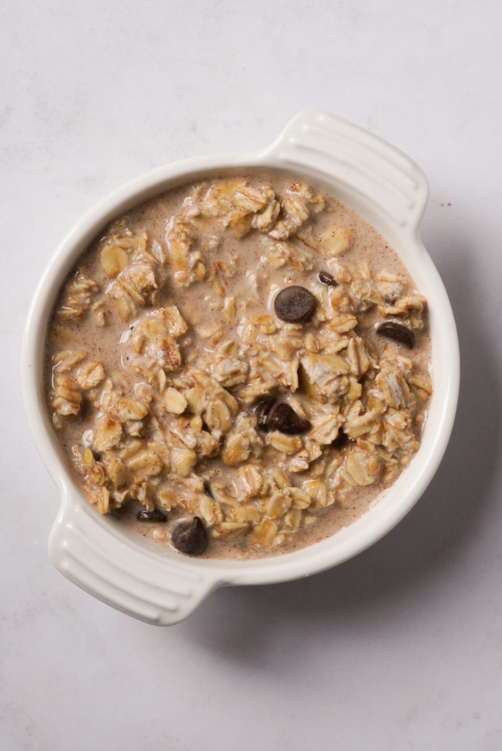 Baked Oats Without Banana (For One!) - Wellness by Kay