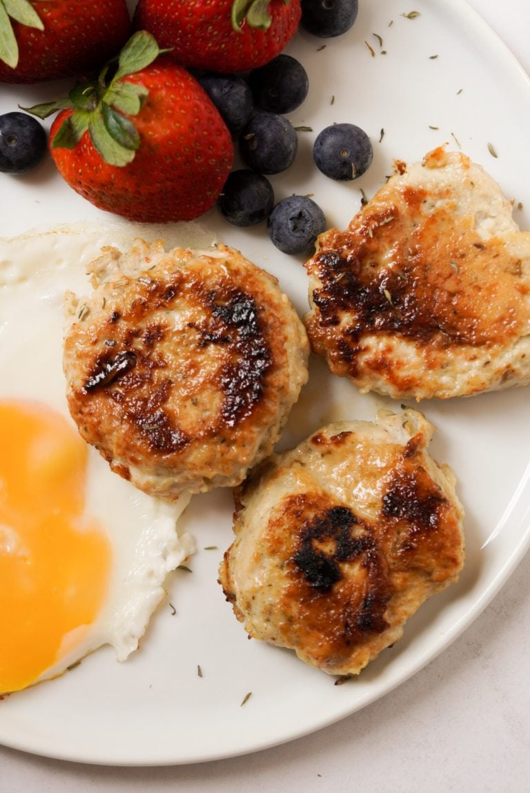 Easy Homemade Chicken Breakfast Sausage (with Maple!) - Wellness by Kay