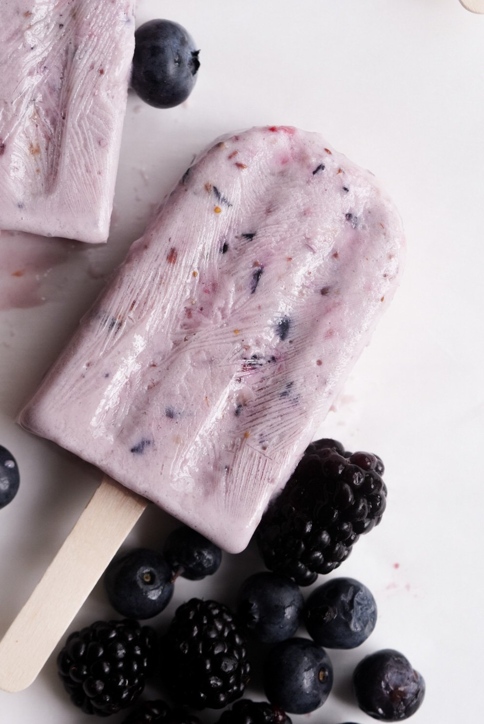 Berry Protein Popsicles (Easy & Healthy) - Wellness by Kay