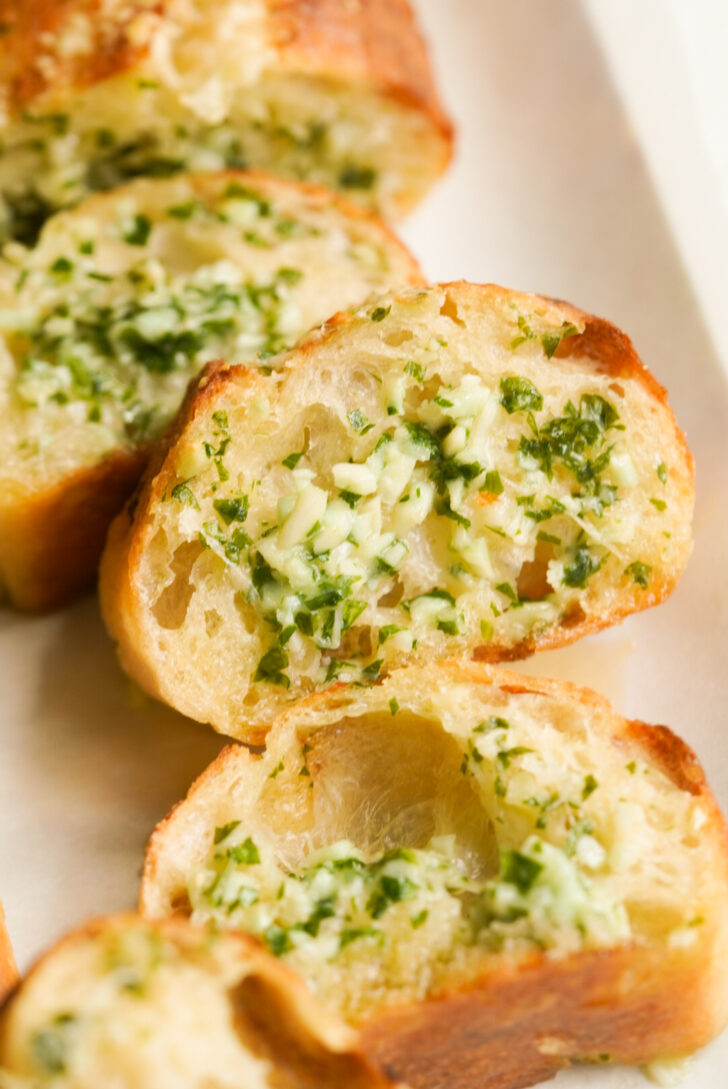 Garlic Bread Baguette - Wellness by Kay