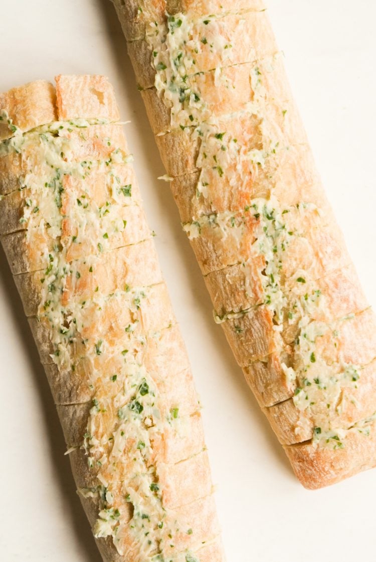 Garlic Bread Baguette - Wellness by Kay