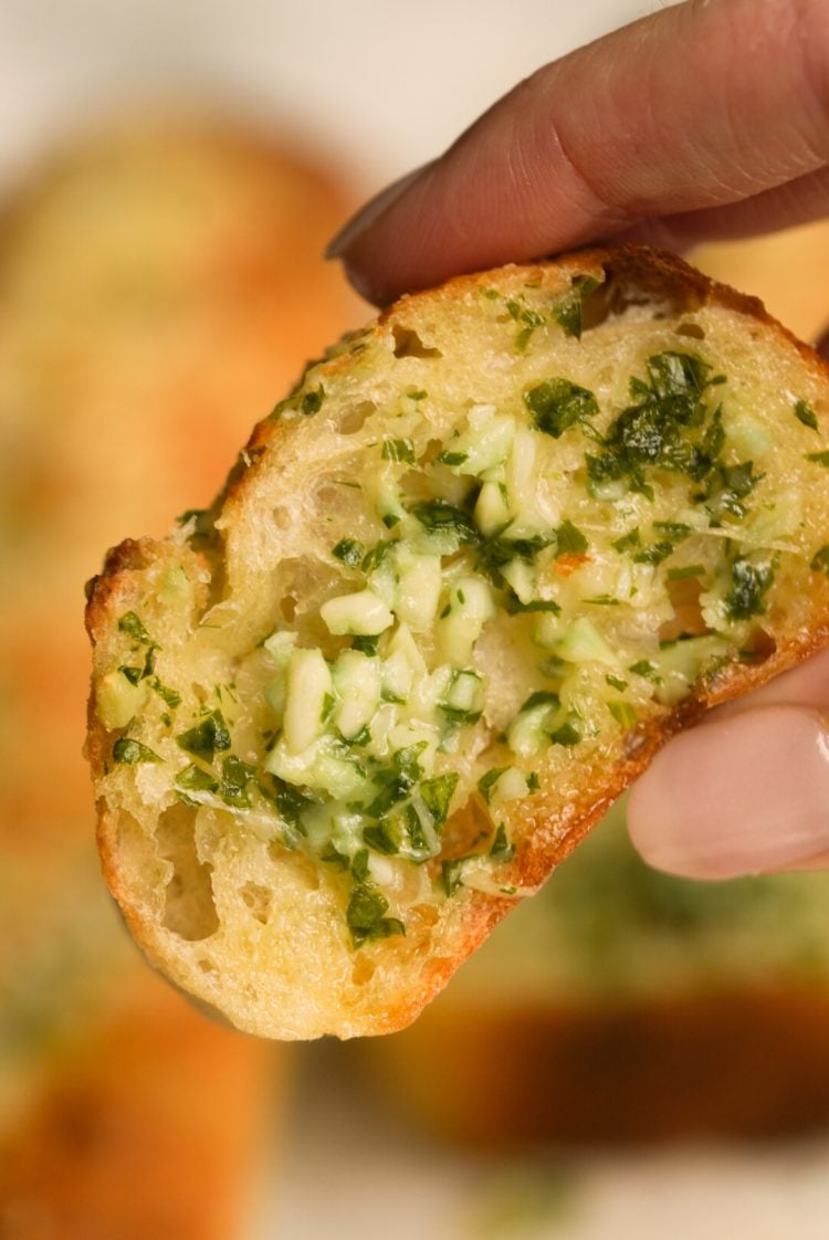 Garlic Bread Baguette - Wellness by Kay