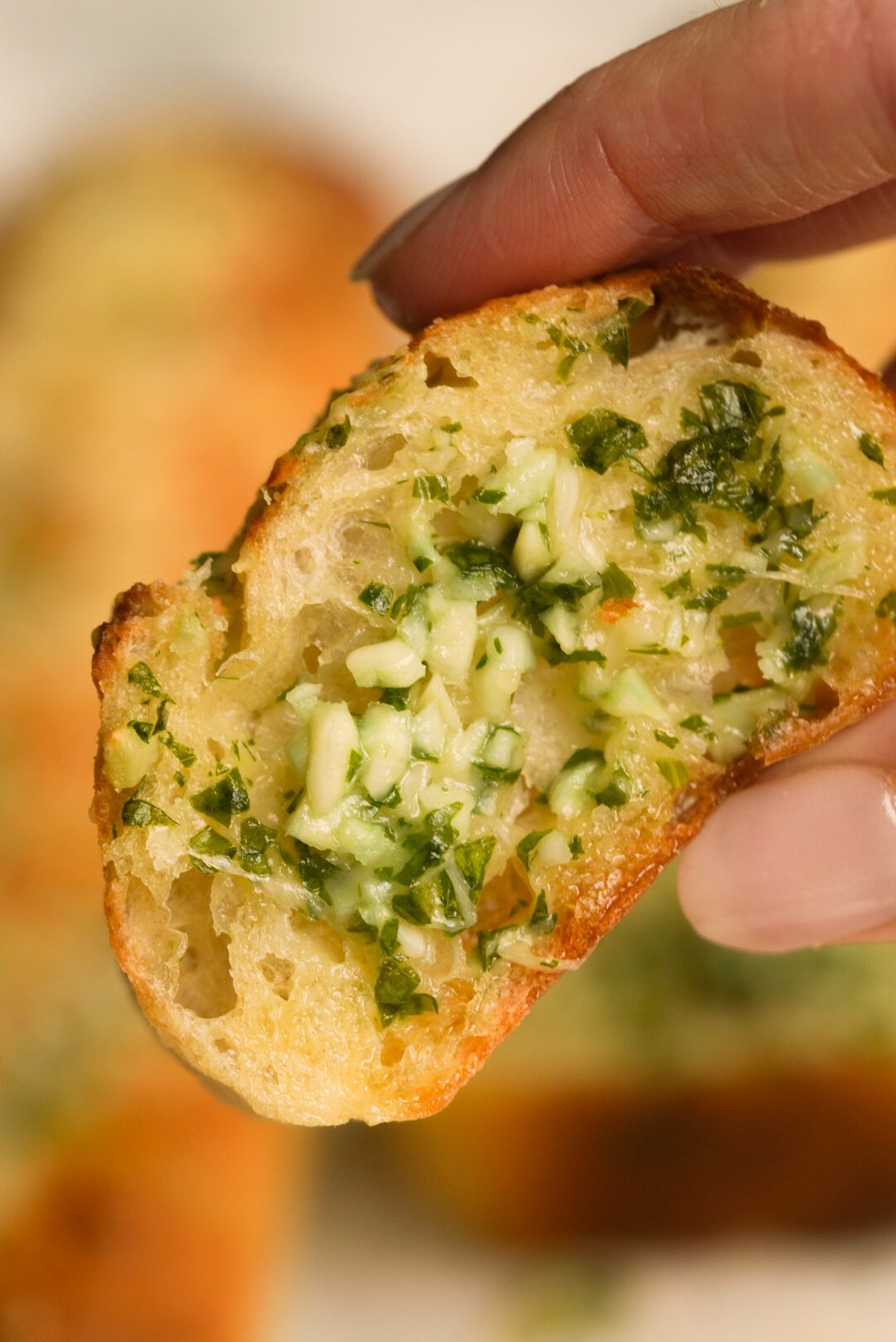 Garlic Bread Baguette - Wellness by Kay