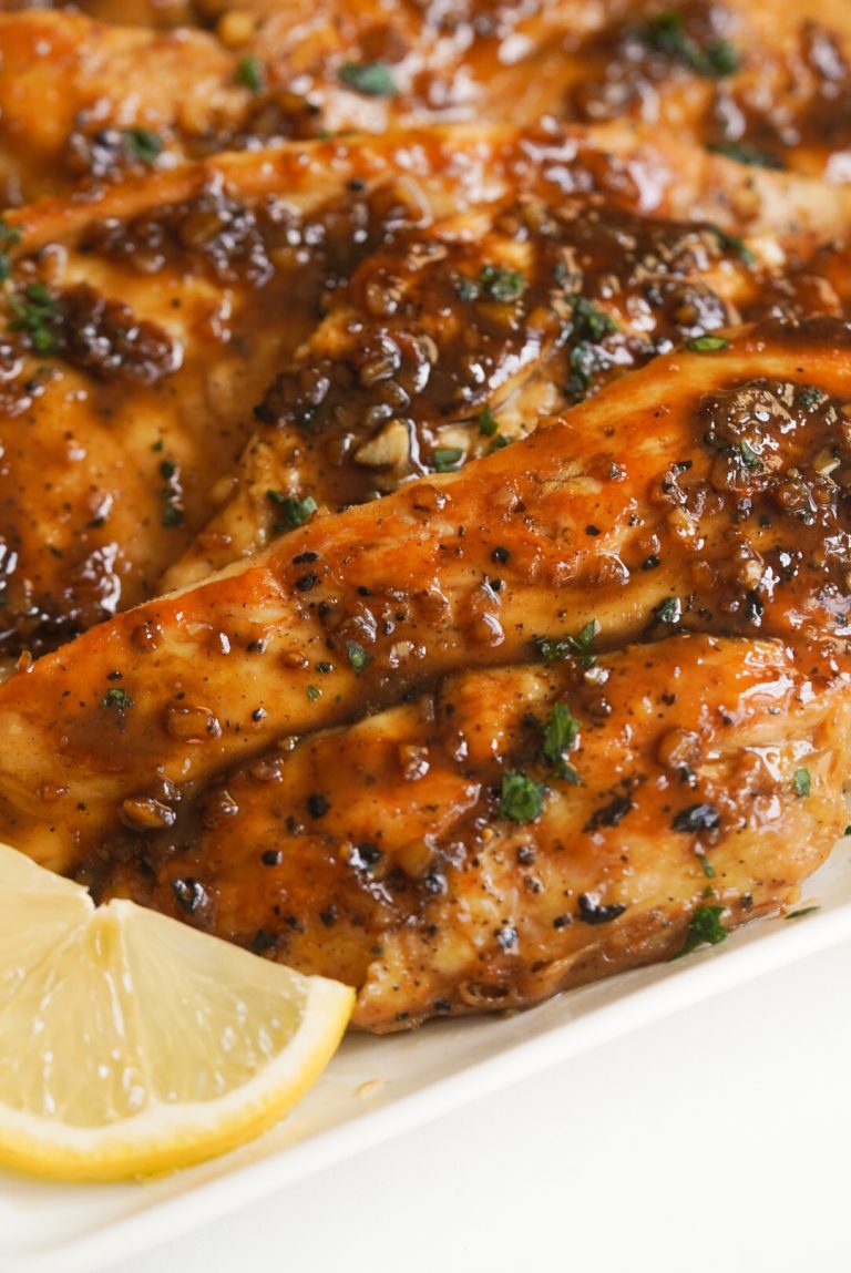 Easy Maple Glazed Chicken Breasts - Wellness by Kay