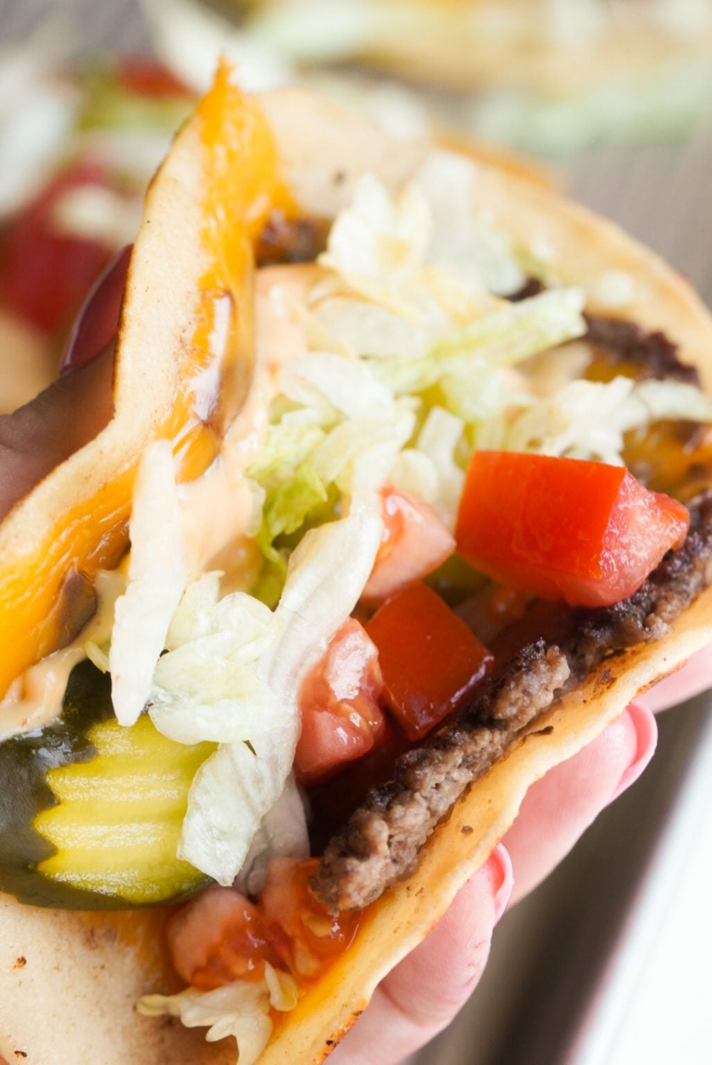 Big Mac Smash Burger Tacos (Viral Recipe!) - Wellness by Kay