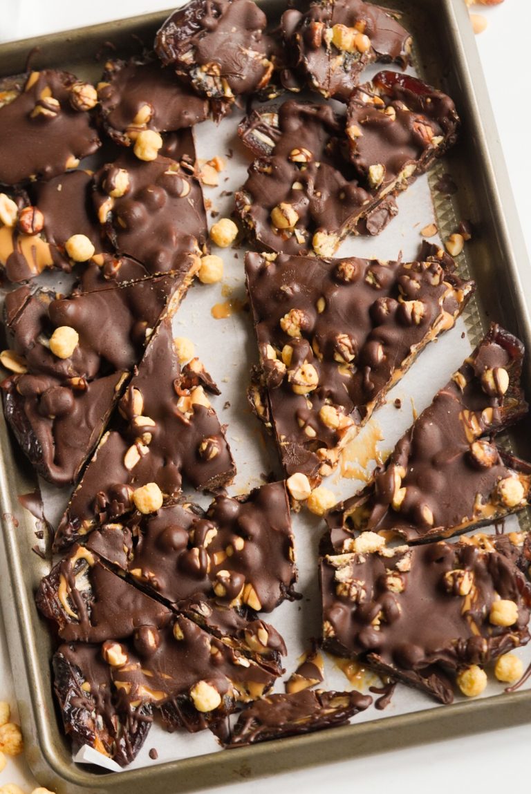 Viral Chocolate Date Bark (Easy TikTok Recipe!) - Wellness by Kay