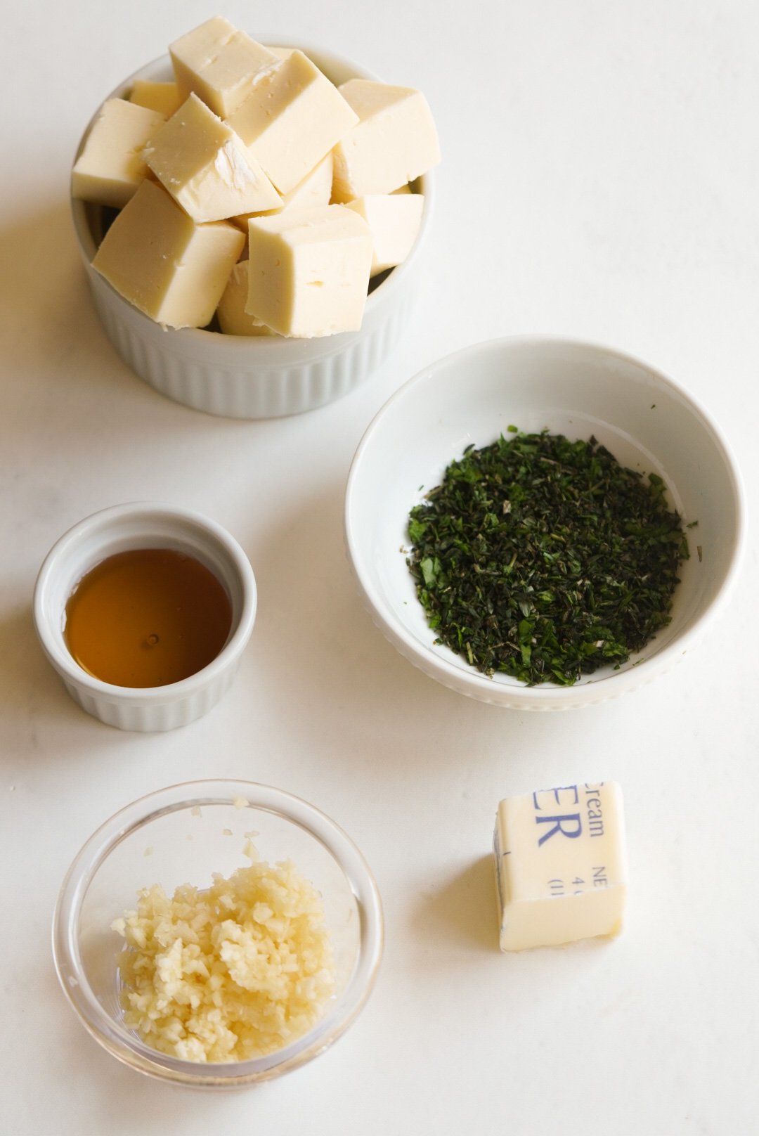 Whipped Brie Cheese Spread with Honey & Garlic Herbs - Wellness by Kay