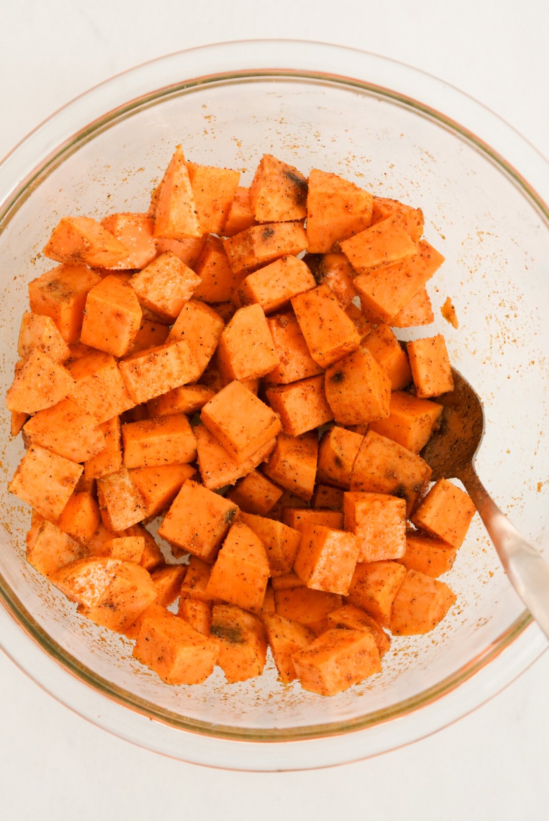 Air Fryer Sweet Potato Cubes (Quick & Easy Recipe!) - Wellness by Kay