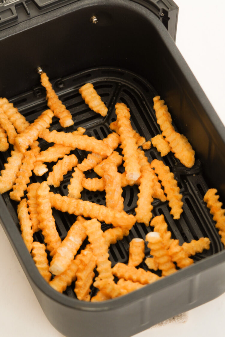 How To Make Crispy Air Fryer Frozen French Fries - Wellness by Kay