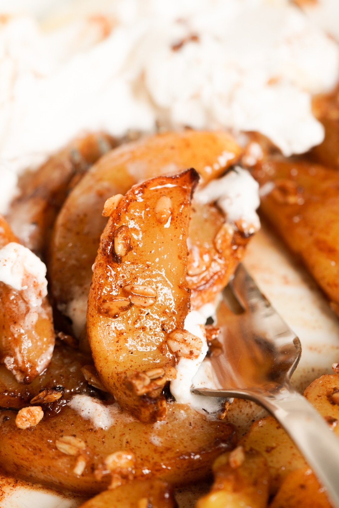 Air Fryer Apples - Wellness by Kay