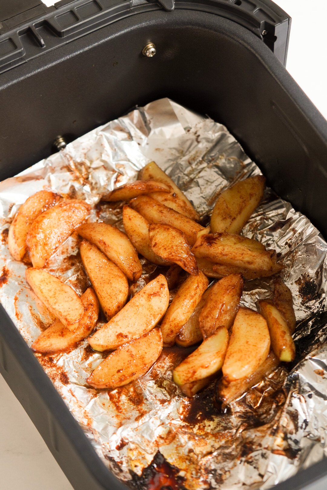 Air Fryer Apples - Wellness by Kay