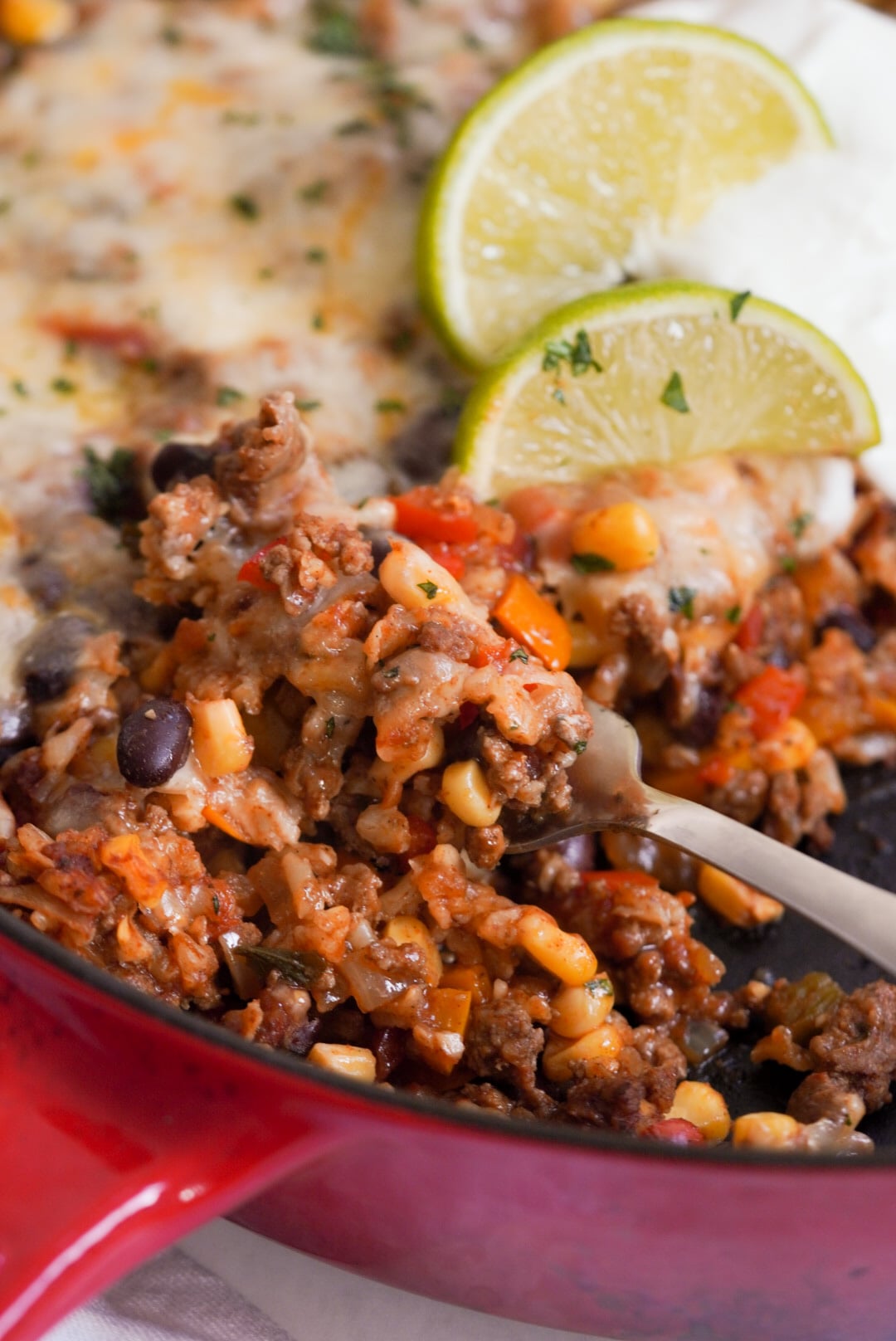 Mexican Beef & Rice Skillet - Wellness by Kay
