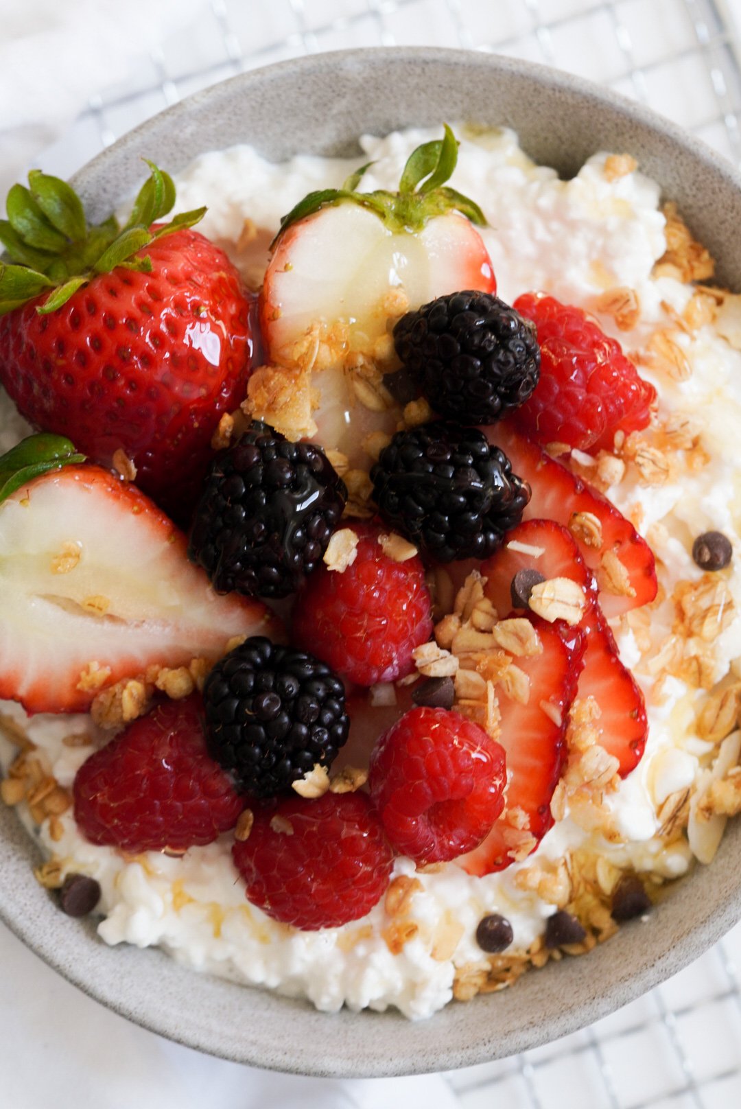 Cottage Cheese with Fruit (Easy Snack or Breakfast) - Wellness by Kay