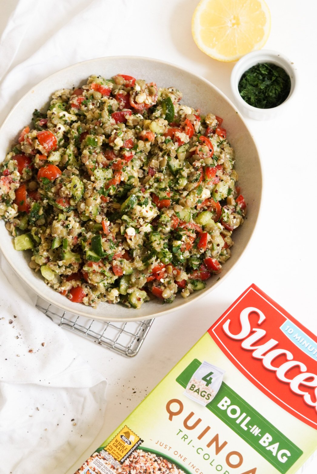 Costco Quinoa Salad Recipe (Easy Copycat!) - Wellness by Kay