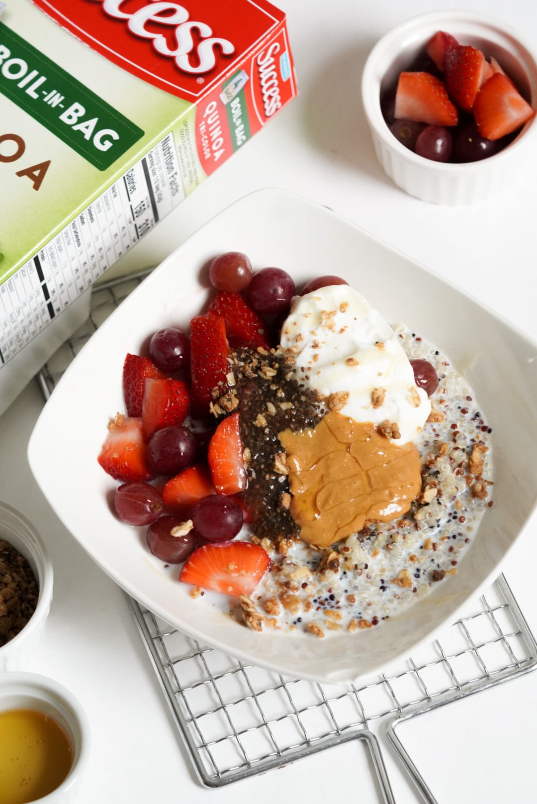 Sweet Quinoa Breakfast Bowl - Wellness by Kay