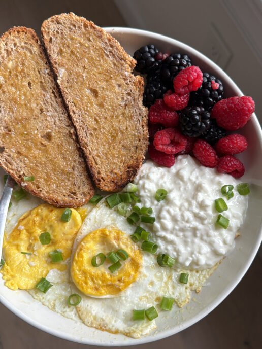 Healthy High Protein Breakfast Plate - Wellness by Kay