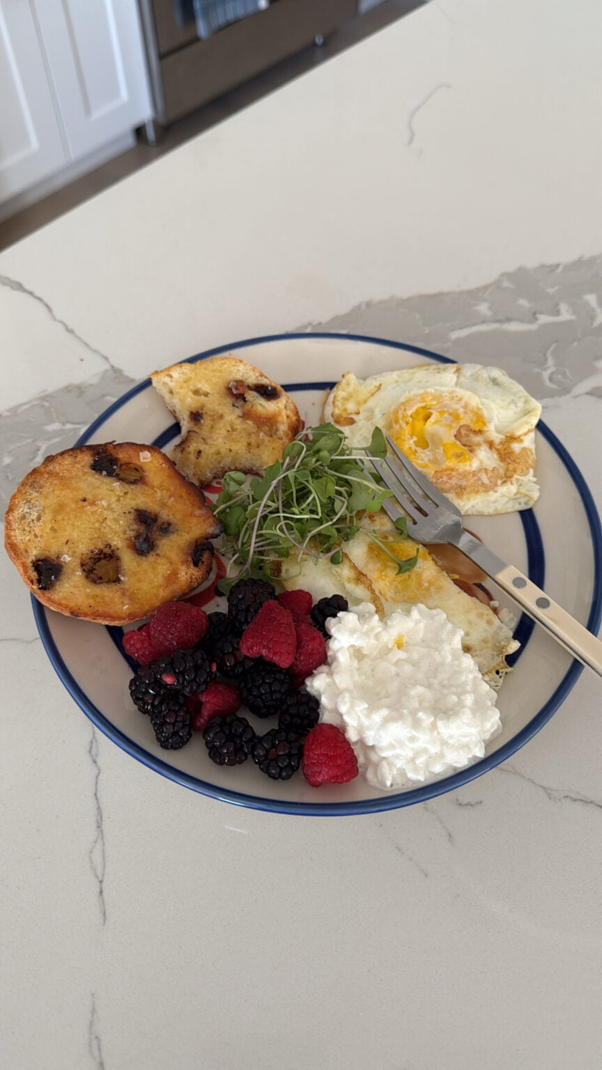 Healthy High Protein Breakfast Plate - Wellness by Kay