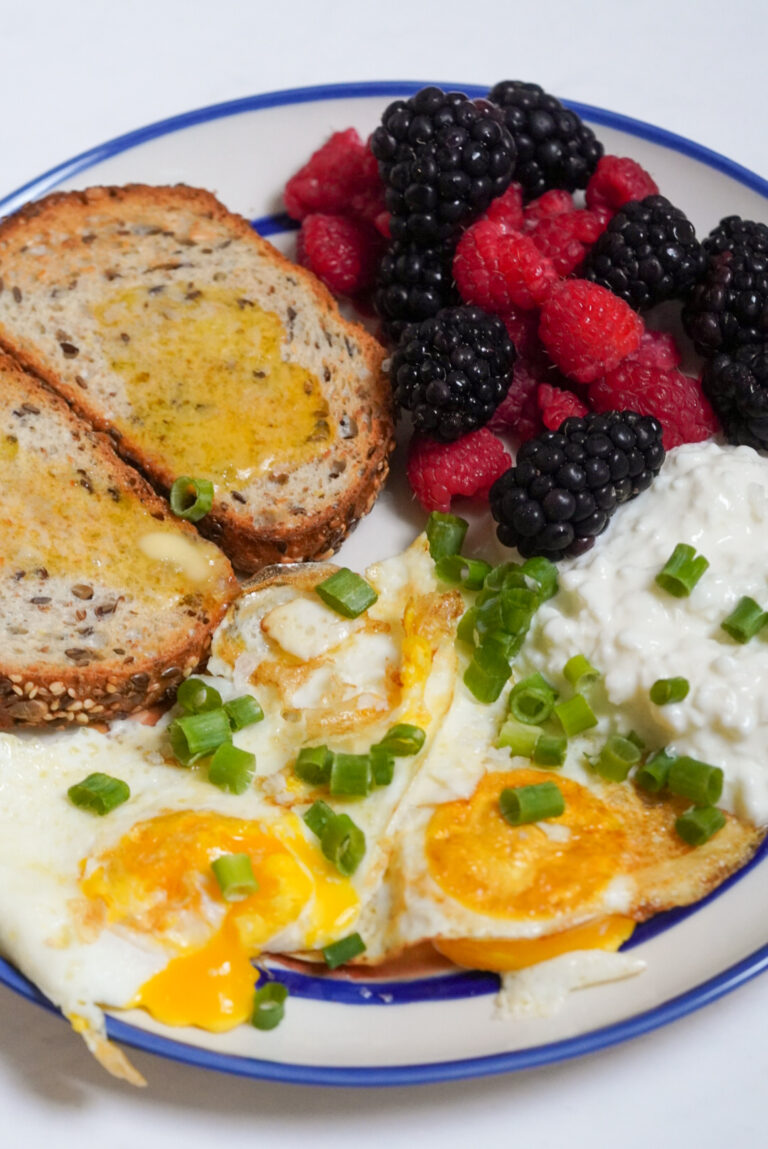 Healthy High Protein Breakfast Plate - Wellness by Kay
